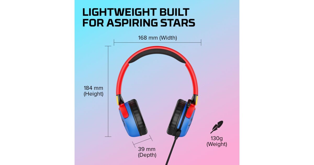 Casti gaming HyperX Cloud Mini Wired pentru copii audio sigur sub 85 dB ...