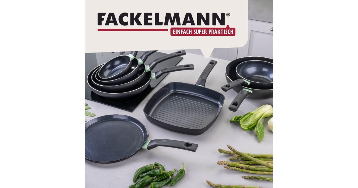 Tigaie Fackelmann Brandao - O 24 cm din aluminiu reciclat, acoperire ...