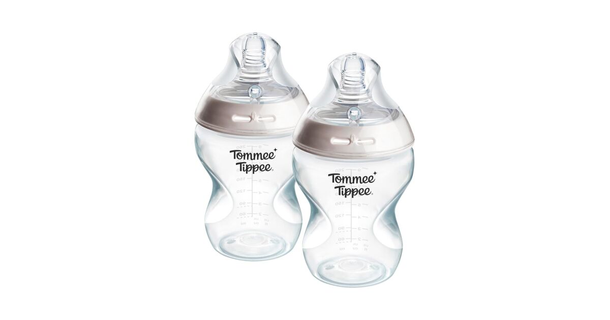 Sticla pentru bebelusi Tommee Tippee Natural Start 260ml, 2 bucati, cu ...