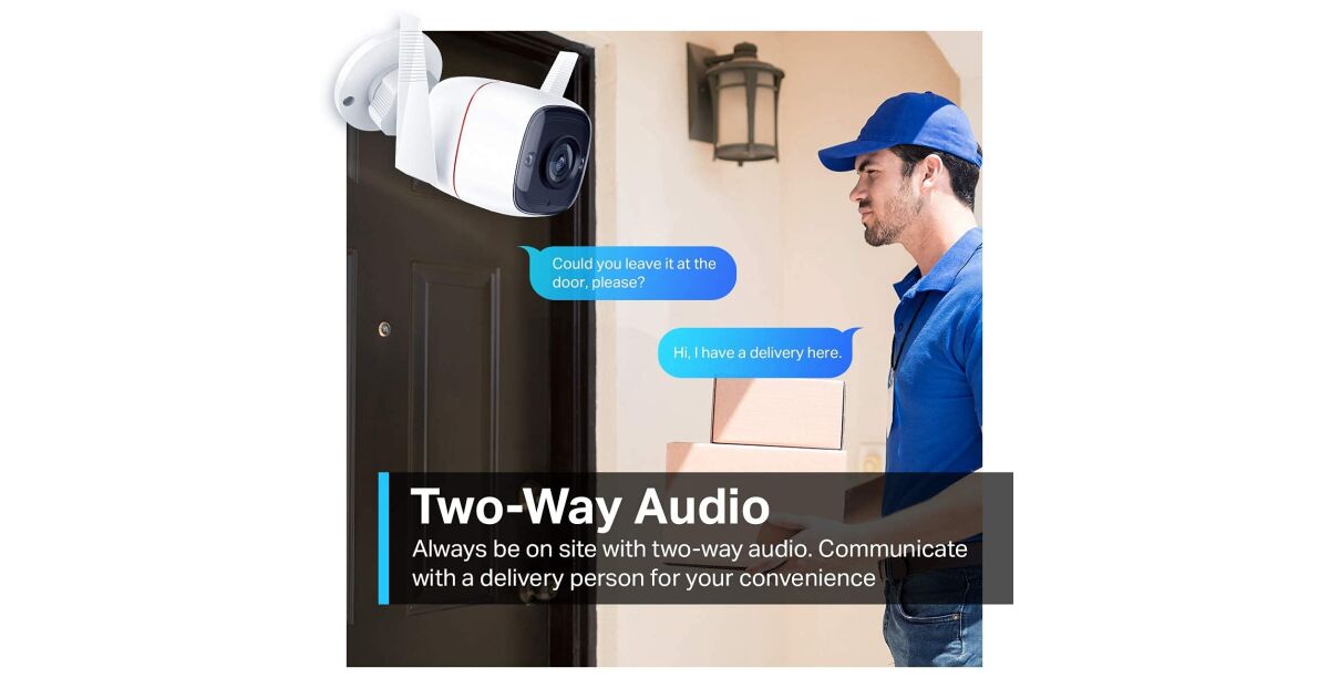 Camera supraveghere TP-Link Tapo C310 3MP IP66 Night Vision 30m Audio ...