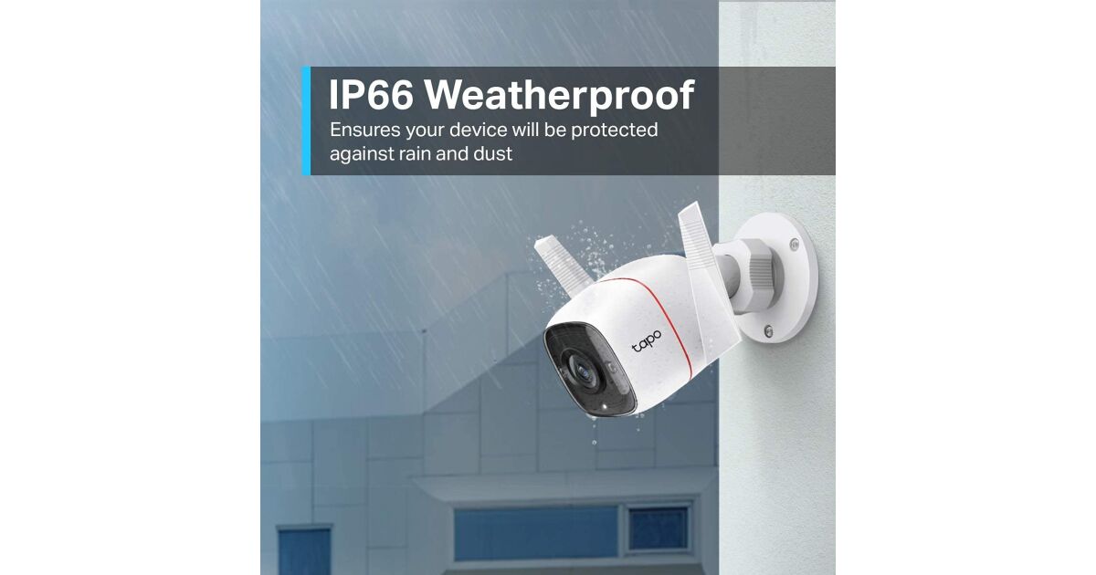 Camera supraveghere TP-Link Tapo C310 3MP IP66 Night Vision 30m Audio ...