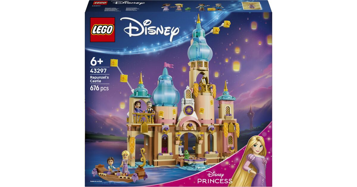 LEGO® │ Disney Castelul lui Rapunzel 43297 | Pepita.com