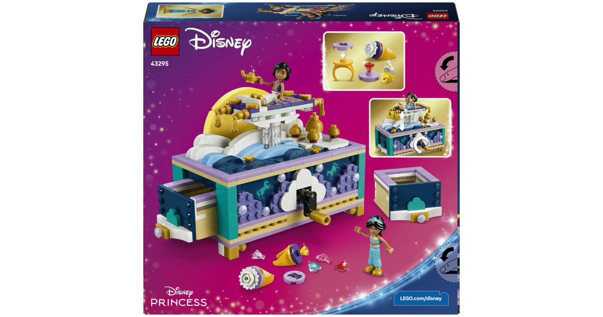 LEGO® │ Disney Cutiuța de bijuterii a lui Jasmine 43295 | Pepita.com