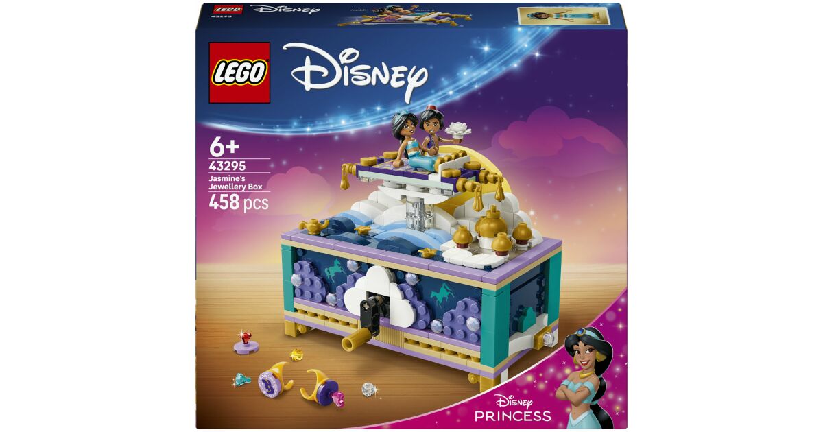 LEGO® │ Disney Jazmínin šperkovnica 43295 | Pepita.com