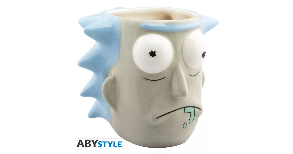 RICK AND MORTY 3D bögre Rick Sanchez | Pepita.hu