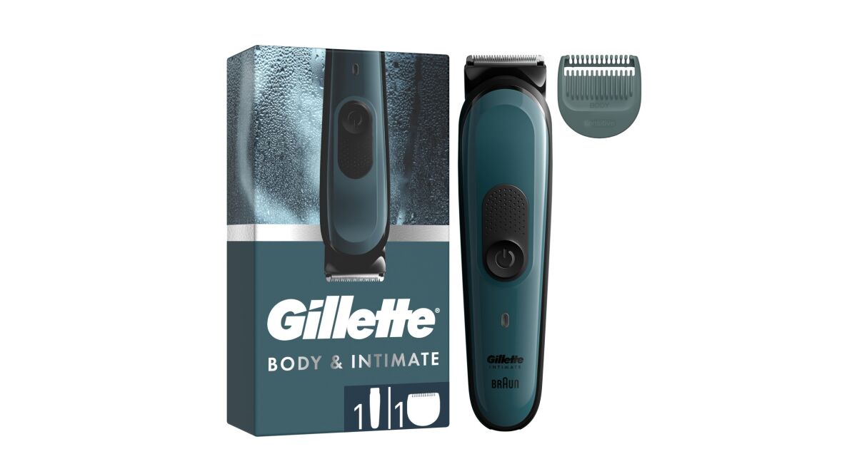 Trimmer electric Gillette i3 Intim, SkinFirst, lame ascutite ...