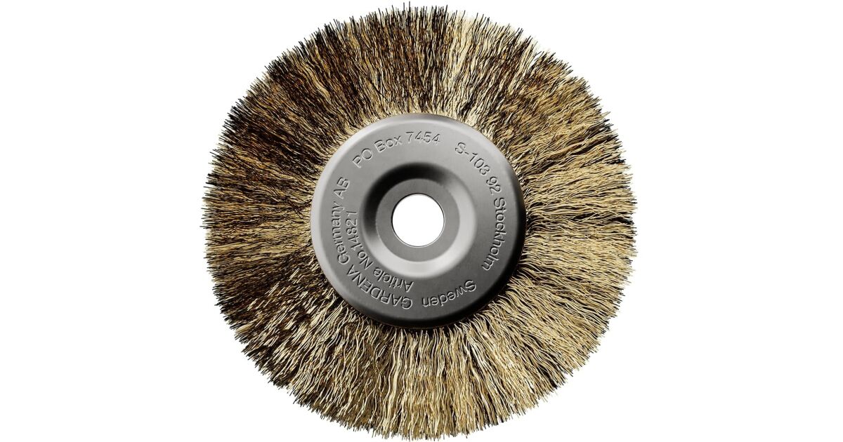 Perie de curatare Gardena Fugenburste Stahldraht, 11 cm, pentru ...