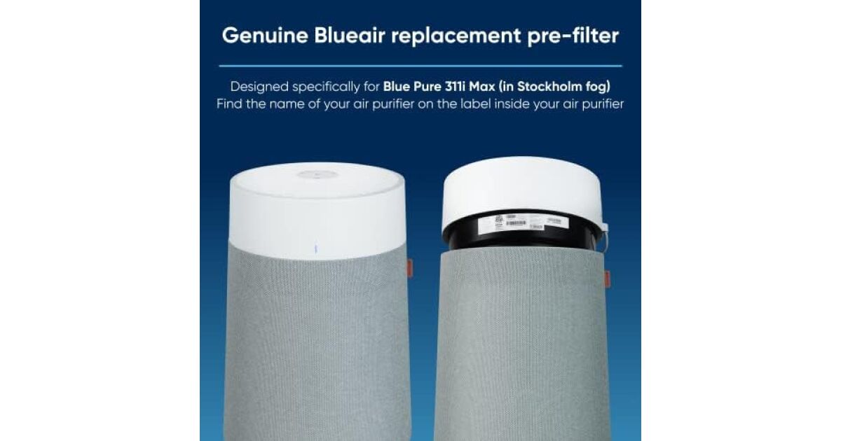 Prefiltru lavabil pentru purificator aer Blueair Blue Pure 3350i Max ...