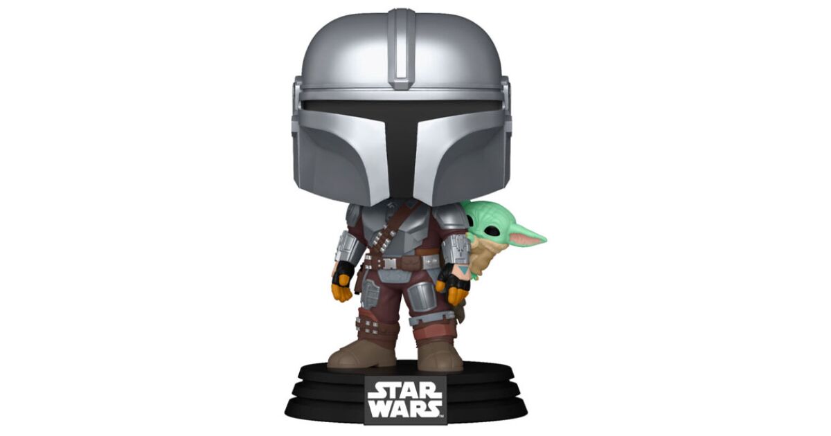 Funko POP! Star Wars The Mandalorian & Grogu: The Mandalorian with ...