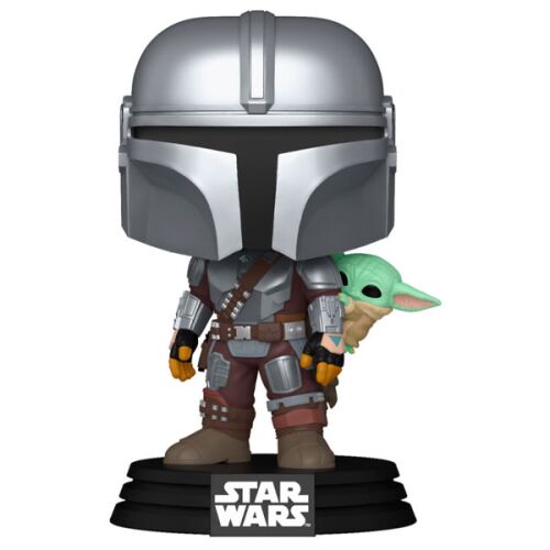 Funko POP! Star Wars The Mandalorian & Grogu: The Mandalorian with ...