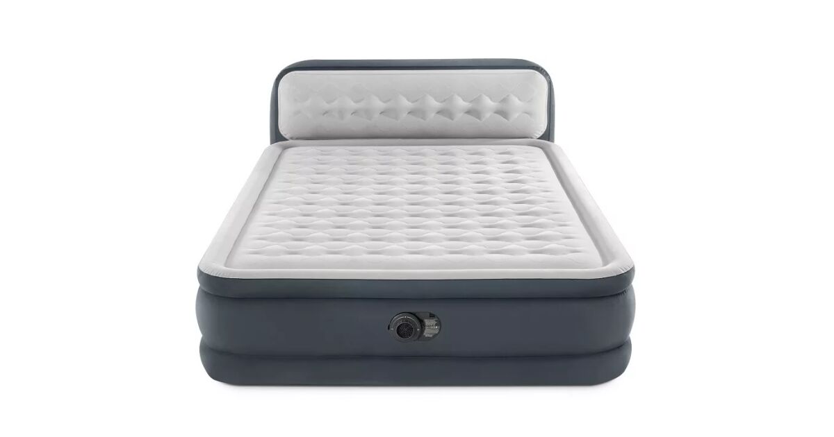 Intex 64448NP Dura-Beam Deluxe Ultra Plush Kopfteil 230V aufblasbare ...