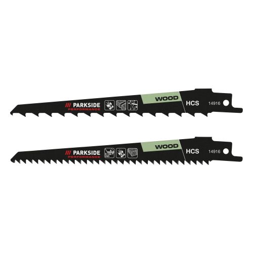PARKSIDE PERFORMANCE® PFSZP 3 A1 Szablyafűrész lap készlet – fához és ...