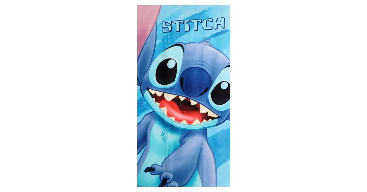 DISNEY Lilo i Stitch Ręcznik plażowy, kąpielowy 70x140cm | Pepita.com