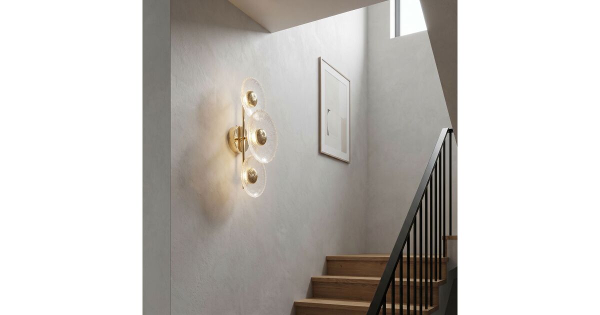 LED-WANDLAMPE SWE072-W GOLD | Pepita.com