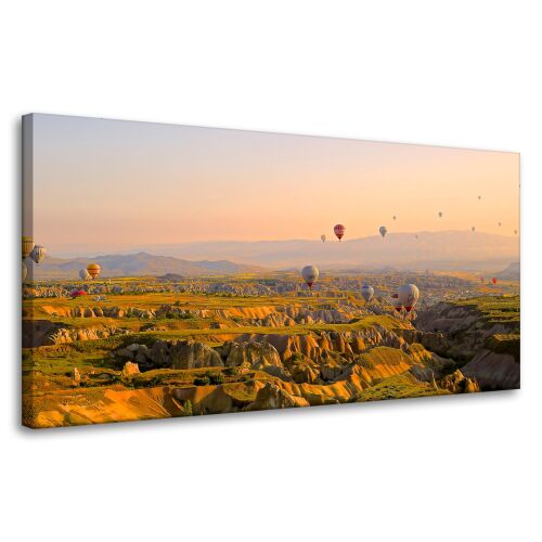 Vászonkép Nature Balloon Flight Türkiye 80x40 | Pepita.hu