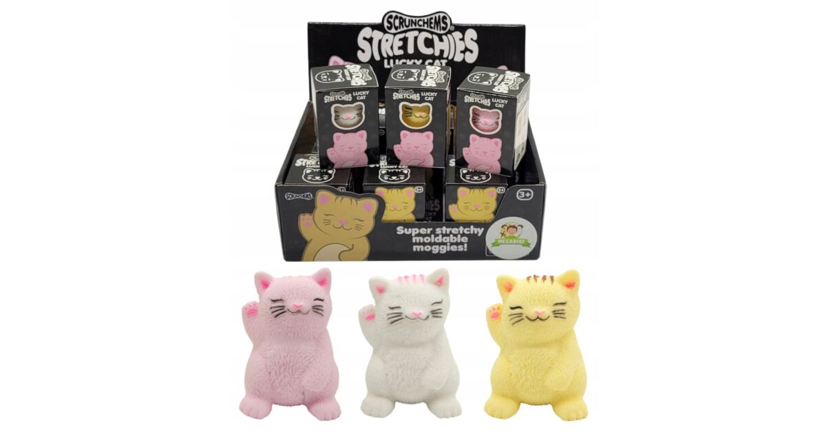 MEGADIDI PREMIUM Rugalmas cica dobozban SQUISH KITTY SOFT Plüss | Pepita.hu