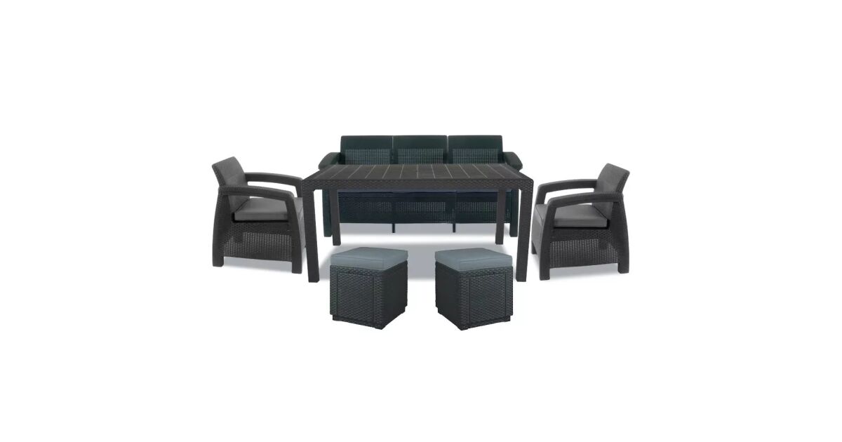 Corfu Love Max Duo Cube Gartenmöbelset | Pepita.com