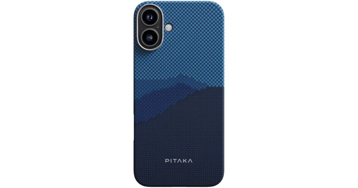 Schutzhülle Pitaka Tactile Woven Aramida Magsafe für iPhone 16 StarPeak ...