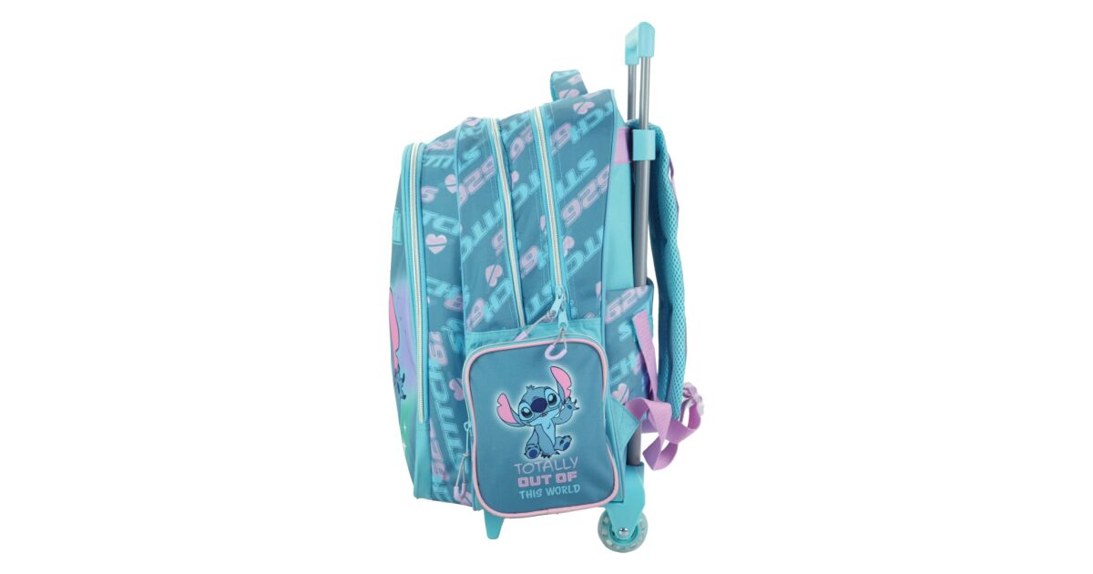 Disney Lilo & Stitch Schulranzen mit Rollen, Star Dog, Brush It, 46 cm ...