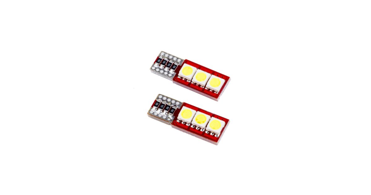 Einparts Led Izzó W5W T10 3Smd 5050 Volkswagen Honda 2 Db Canbus ...