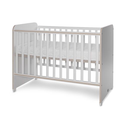Lorelli Sweet Dream kiságy 60x120 - White Light Light Oak | Pepita.hu