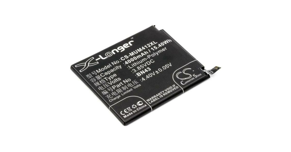 BN43 Telefon akkumulátor 4000 mAh | Pepita.hu