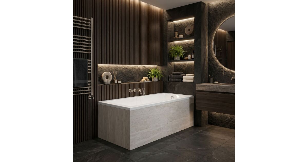 Rea Prima 150 Einbau-Acrylbadewanne | Pepita.com