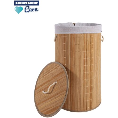 Heinner Care Bambus sarokkosár, 60 x 35 x 35 cm, 55 L | Pepita.hu