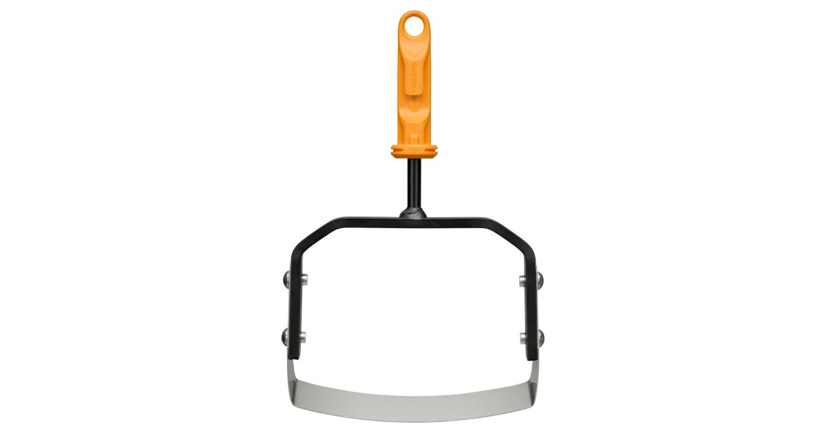 FISKARS ONECLICK Push-pull gyomozófej 15cm + fogantyú 161cm | Pepita.hu