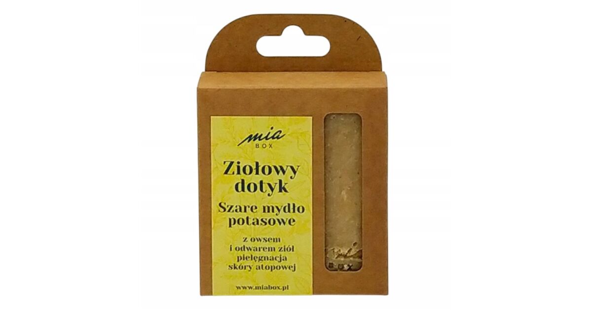 Herbal Touch, szürke káliszappan zabbal atópiás dermatitiszre ...