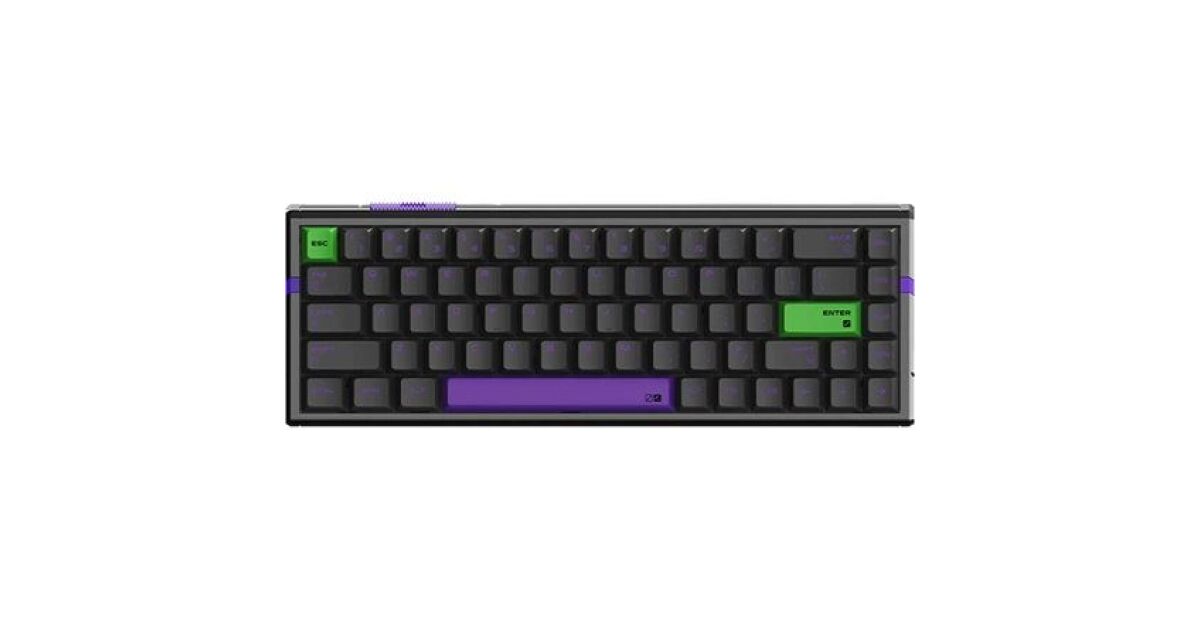 ATK RS6 Ultra Night Hunter USB-C angol gaming mechanikus billentyűzet ...
