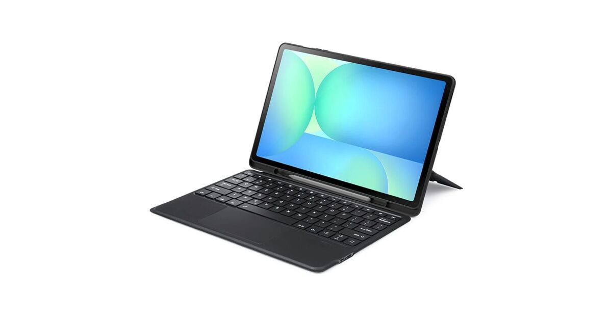 DUX DUCIS DK foldable tok Samsung Tab S10 FE Plus készülékhez vezeték ...