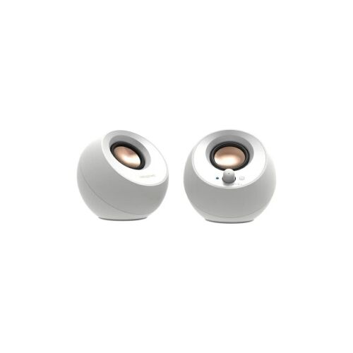 Creative Pebble 2.0 V3 Számítógép Hangszórók Bluetooth 5.0 USB-C fehér ...