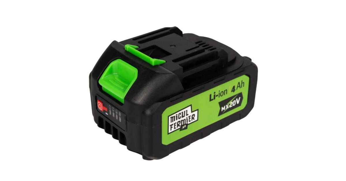 Elektromos fűkaszás (Trimmer) Micul Fermier 2x20V, 2 db 4Ah ...