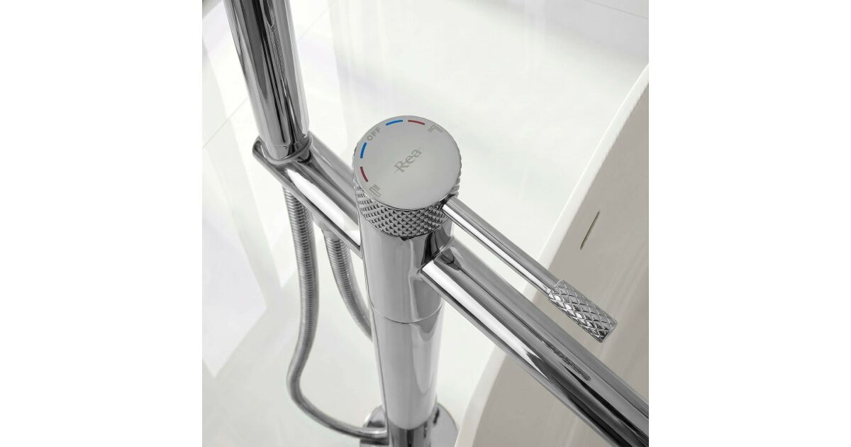 Frei stehende Armatur Rea Venti Chrome | Pepita.com