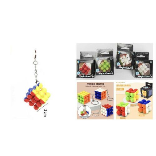 KULCSTARTÓ RUBIK KOCKA 3 CM | Pepita.hu
