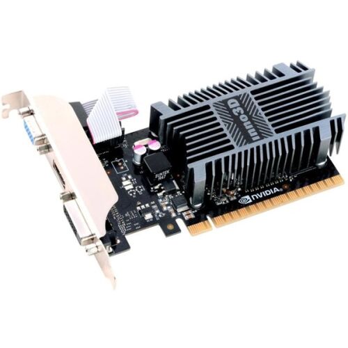 Karta graficzna Inno3d PCI-e x16 NVIDIA GT 710 2GB DDR3 LP pasywna N710 ...