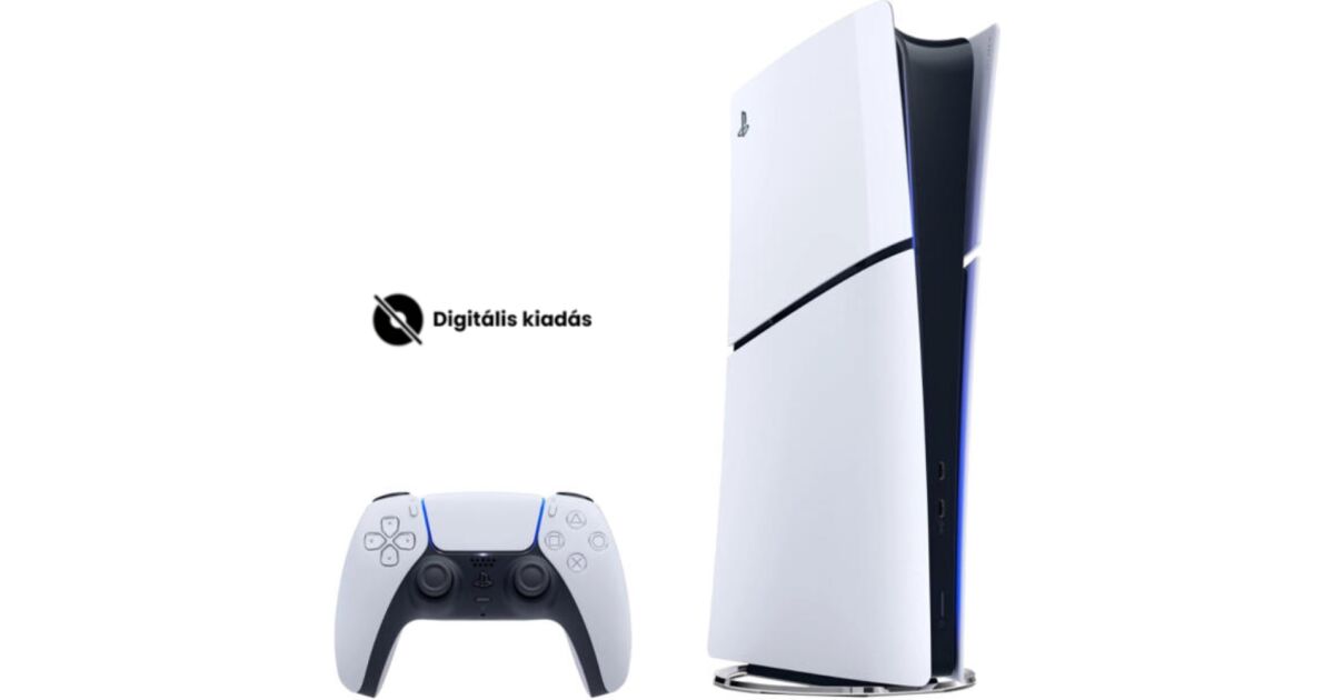 Sony PlayStation 5 Játékkonzol 825GB Tárhely (Digitális kiadás), Chroma ...