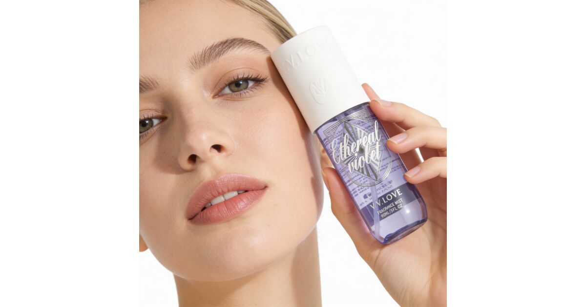 V.V. Love Ethereal Violet , spray parfumat pentru corp, aromă delicată ...