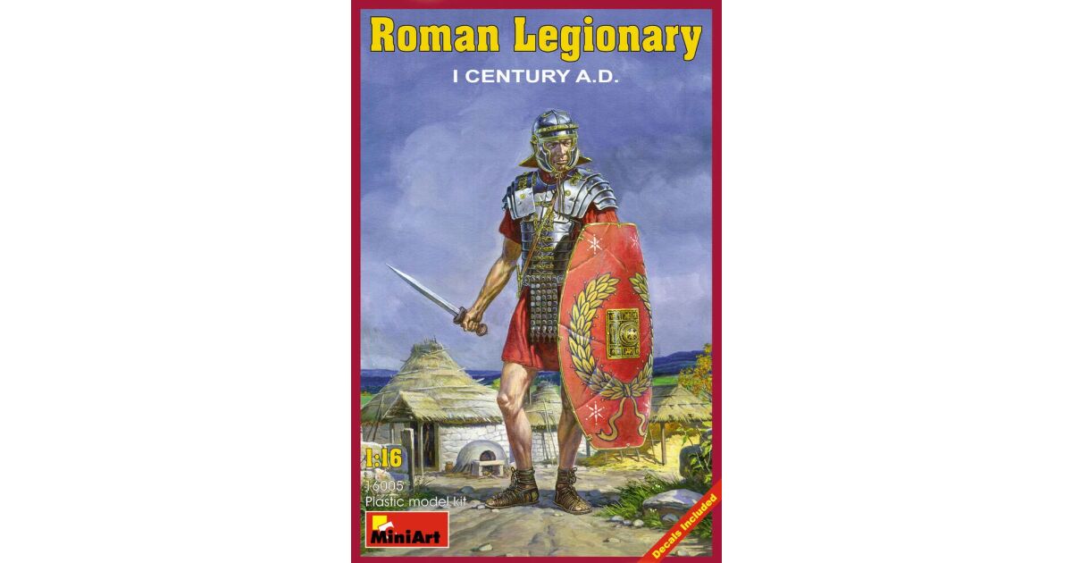 MiniArt Roman Legionary. I century A. D. 1:16 (16005) | Pepita.com