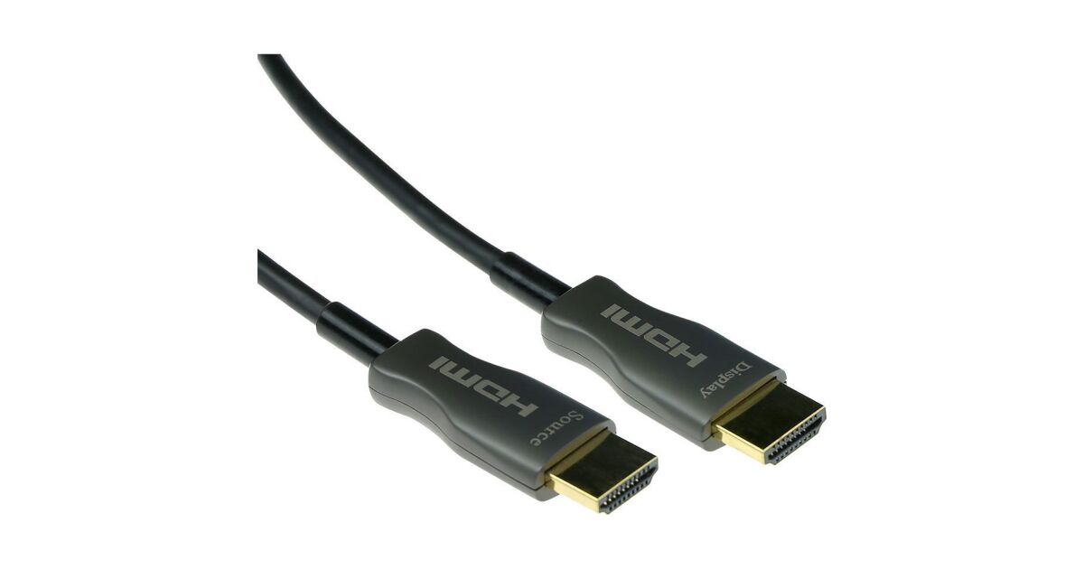 ACT HDMI Premium active optical v2.1 HDMI-A male - HDMI-A male cable ...