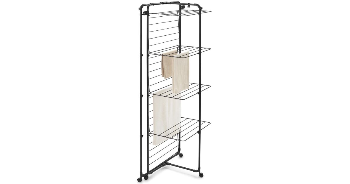 Brabantia HangOn Tower Drying Rack ruhaszárító torony kerekekkel, 30m ...