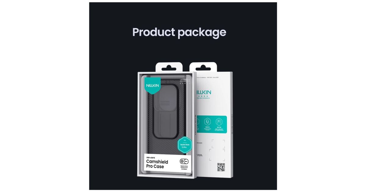 Nillkin CamShield PRO merev tok Xiaomi Redmi Note 15 Pro 5G készülékhez ...