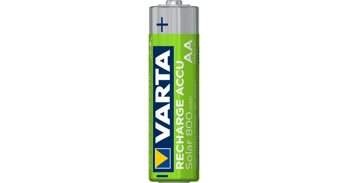 Varta AA R6 NiMH 800 mAh újratölthető akkumulátor, 1 db, Solar | Pepita.hu