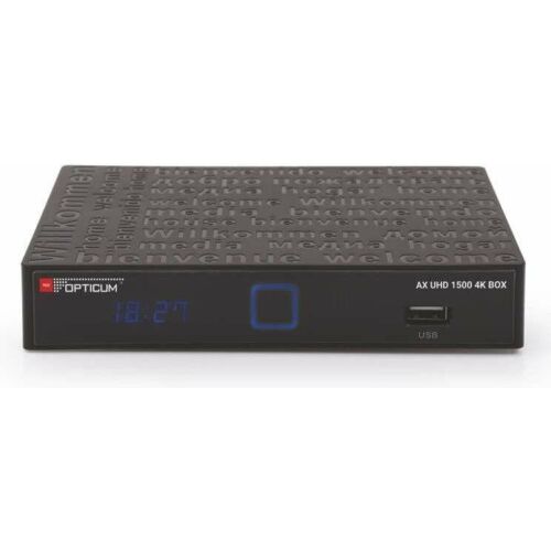 Műholdas vevőkészülék DVB-S2 Opticum AX UHD 1500 4K BOX | Pepita.hu