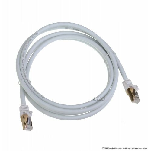 Cablu de rețea Gelid Patch Cable Cat.7 alb 2m (CA-CAT702W-01) | Pepita.com