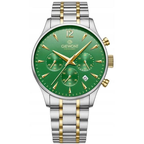 Giewont Karóra Férfi Karóra Chronograph Zafír Zöld GW6310-B6 | Pepita.hu