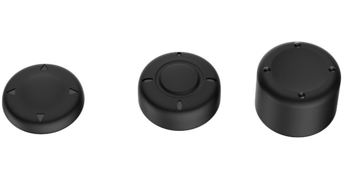YAXO Joy-Con joystick fedőkészlet THUMBSTICK SET NS2 Techno Black-hoz ...
