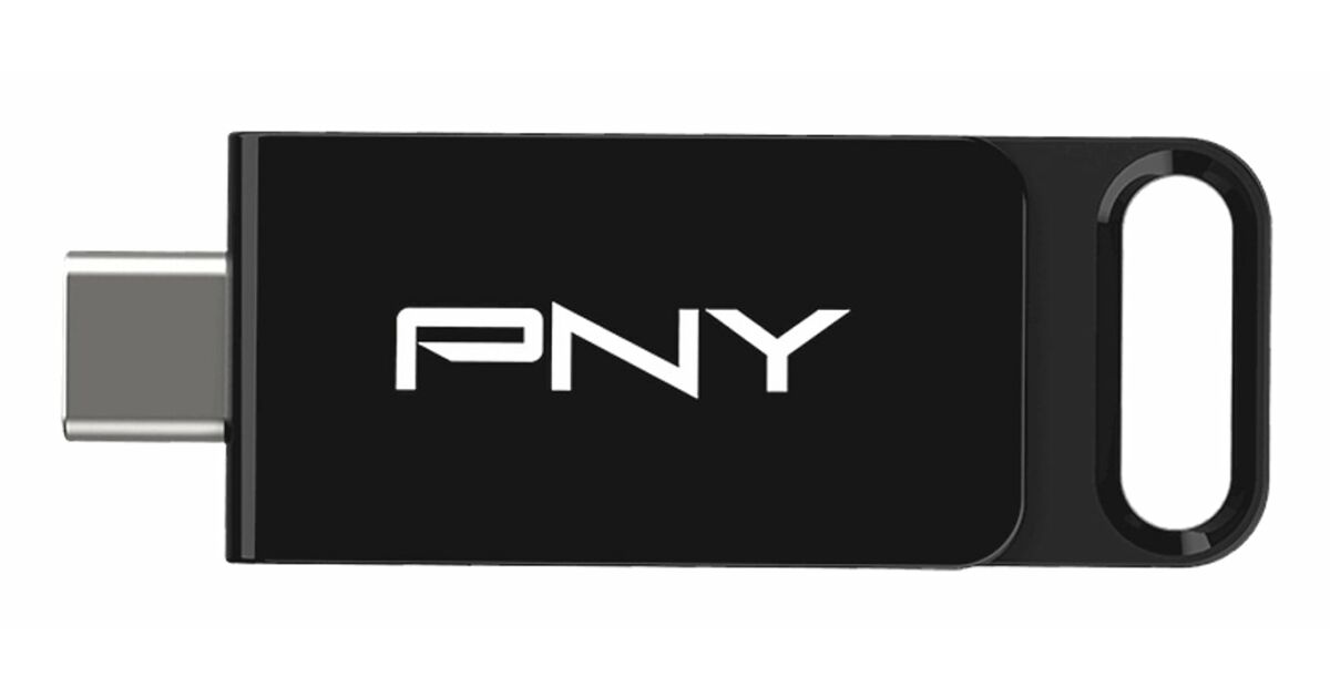 PNY Elite 64 GB USB Type-C 3.2 Gen 1 (3.1 Gen 1) memóriakártya Fekete ...