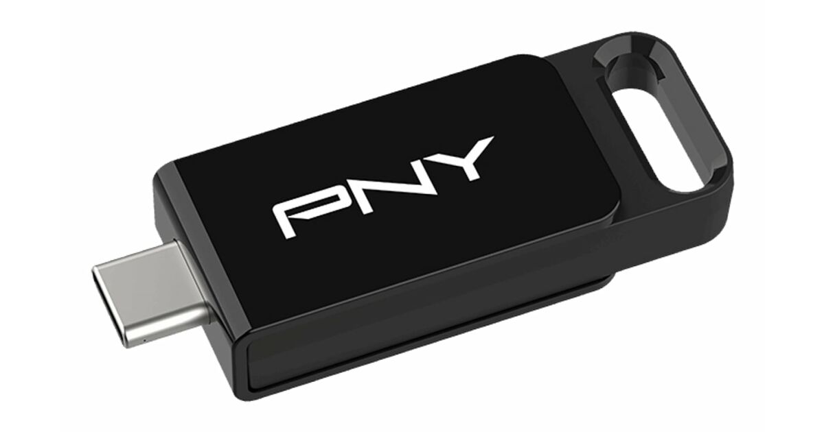 PNY Elite 64 GB USB Type-C 3.2 Gen 1 (3.1 Gen 1) memóriakártya Fekete ...